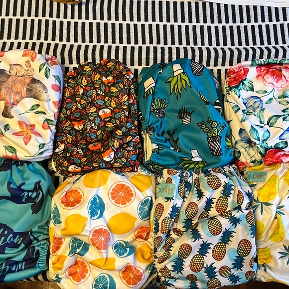 Alva Baby | Accessories | Alva Baby Washable Diapers With Inserts ...